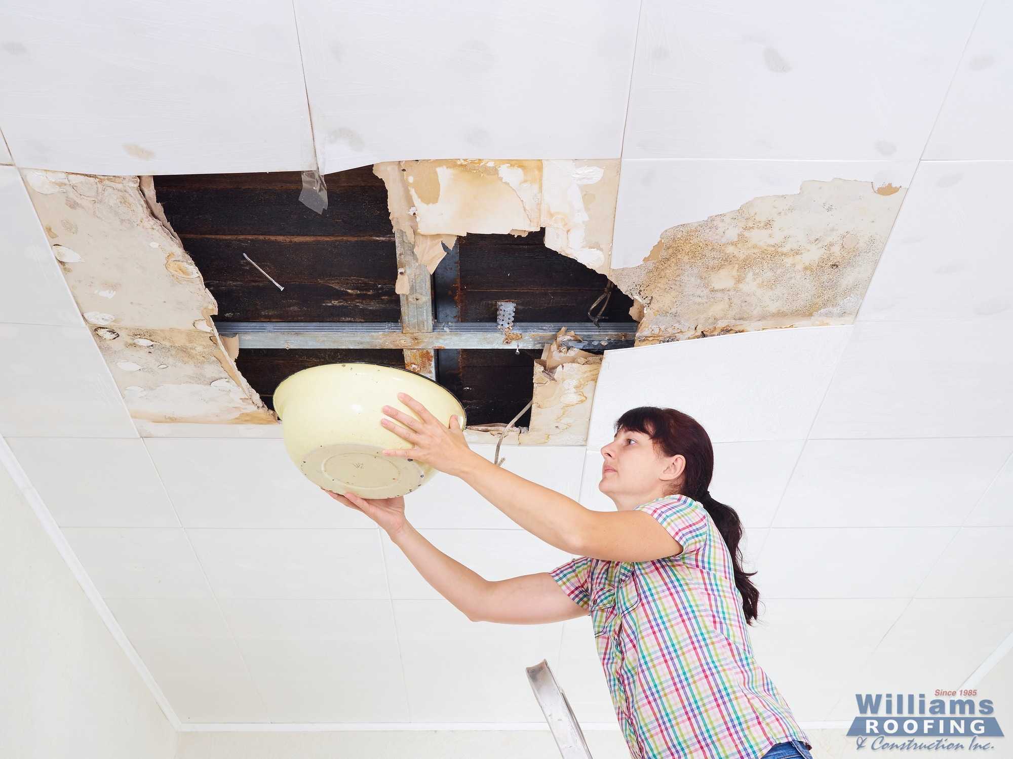 How to Fix a Leaking Roof From the Inside